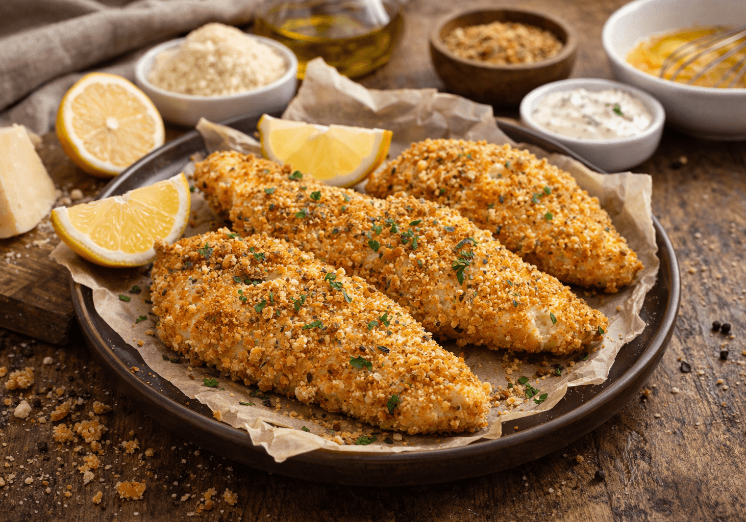🐟 La (meilleure) recette de panure keto pour poisson
