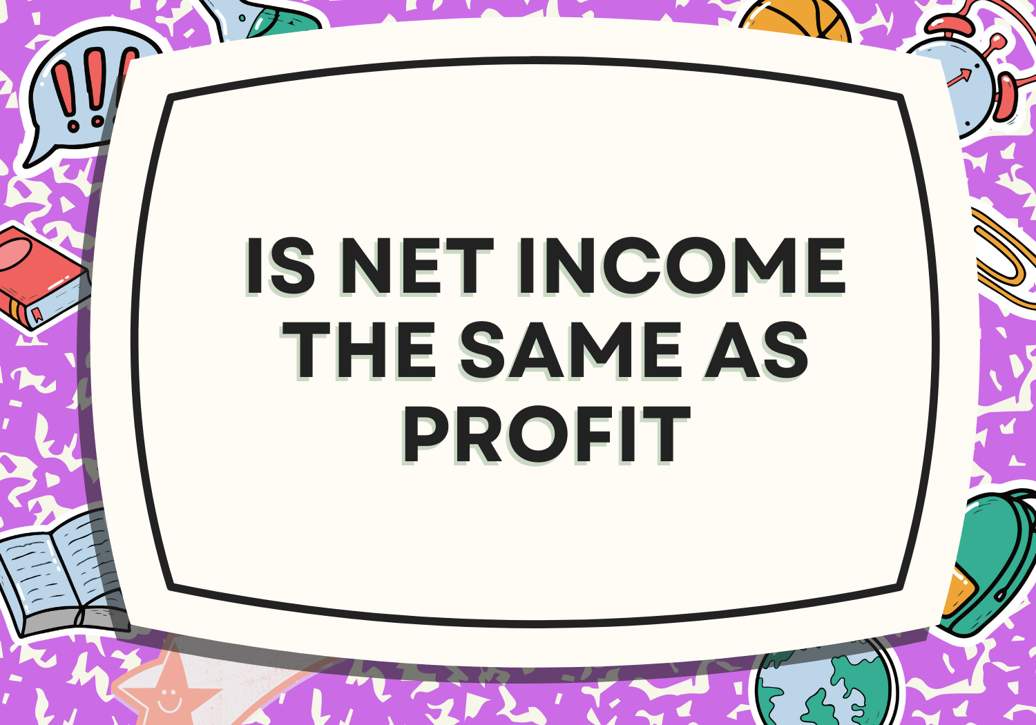 Is Net Income The Same As Profit Is Net Income The Same As Profit