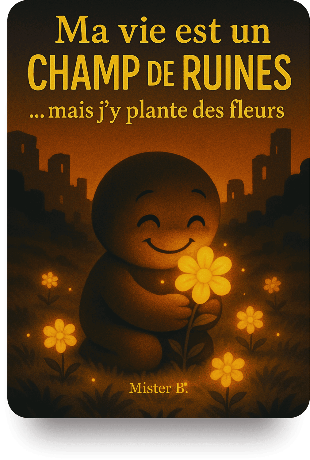 Ebook - Ma vie est un champ de ruines... Mais j'y plante des fleurs.