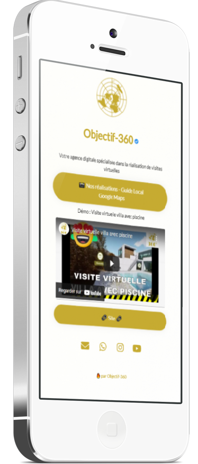 Objectif-360 | Créez votre page bio multiliens en 1 minute