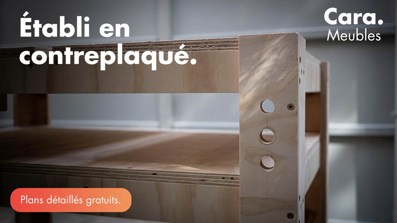 Fabriquer Construire Un Etabli Multifonction