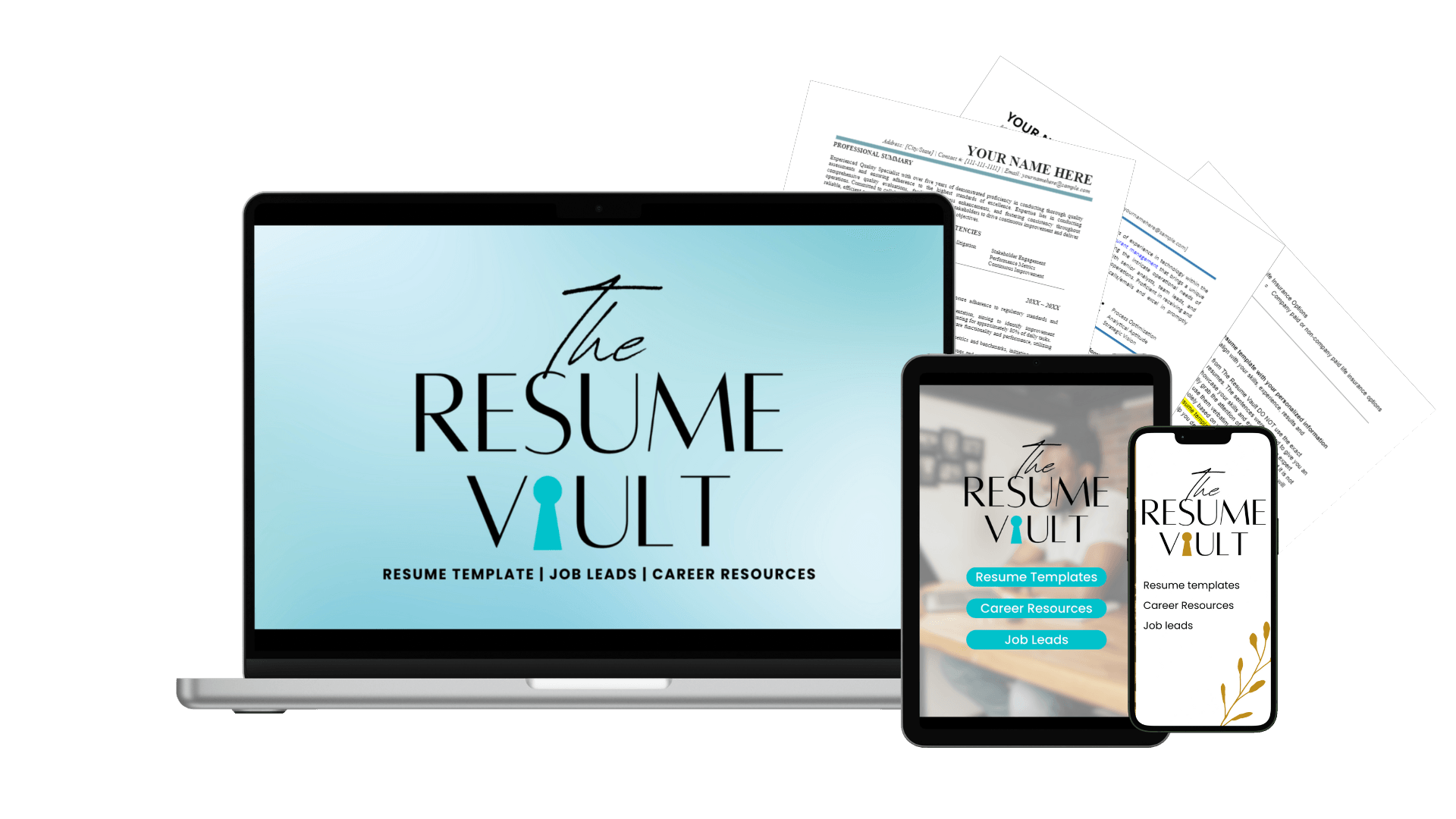 The Resume Vault | Your Premier Career Resource Library