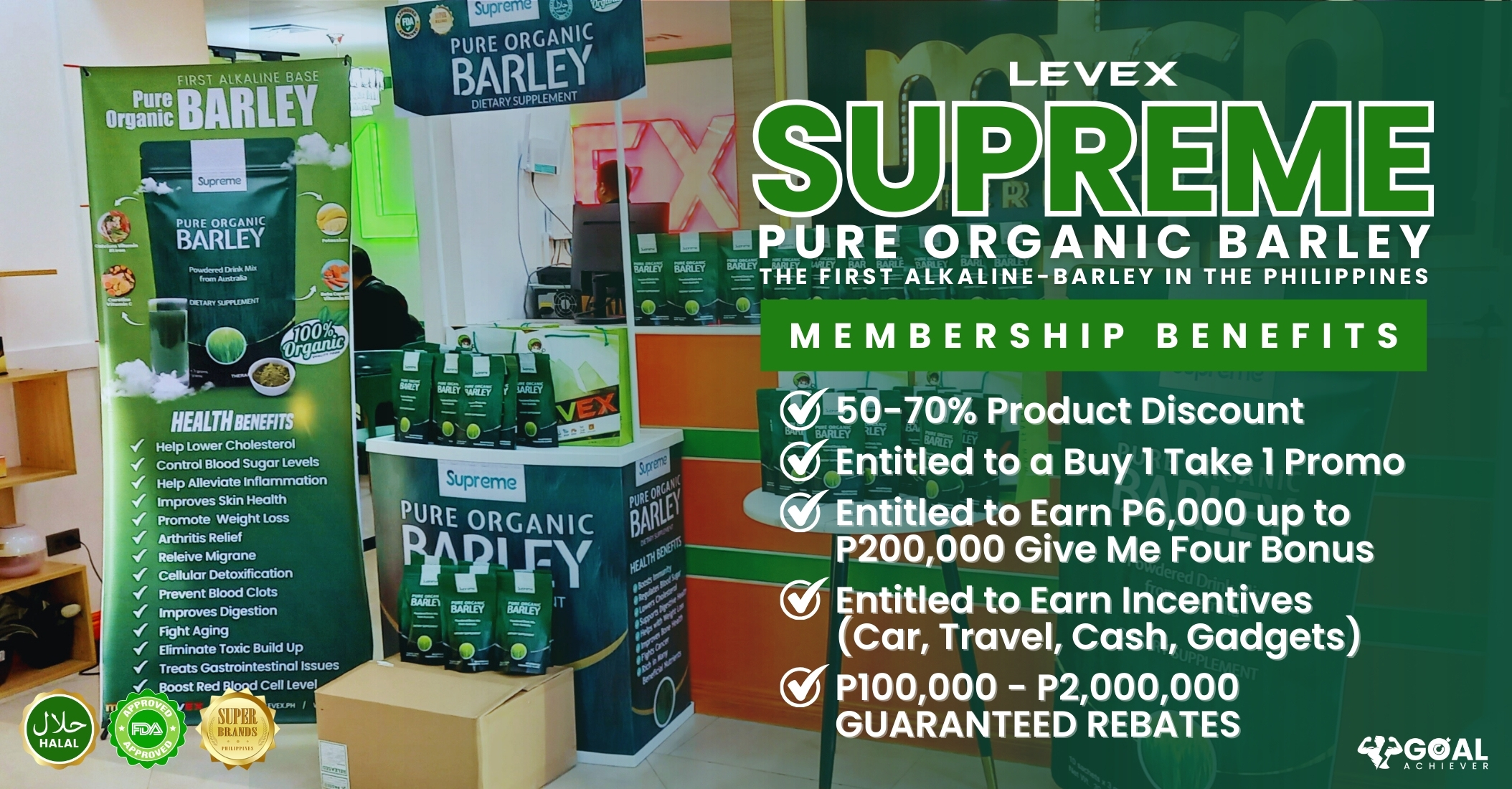 LevEx International | Supreme Alkaline Pure Organic Barley