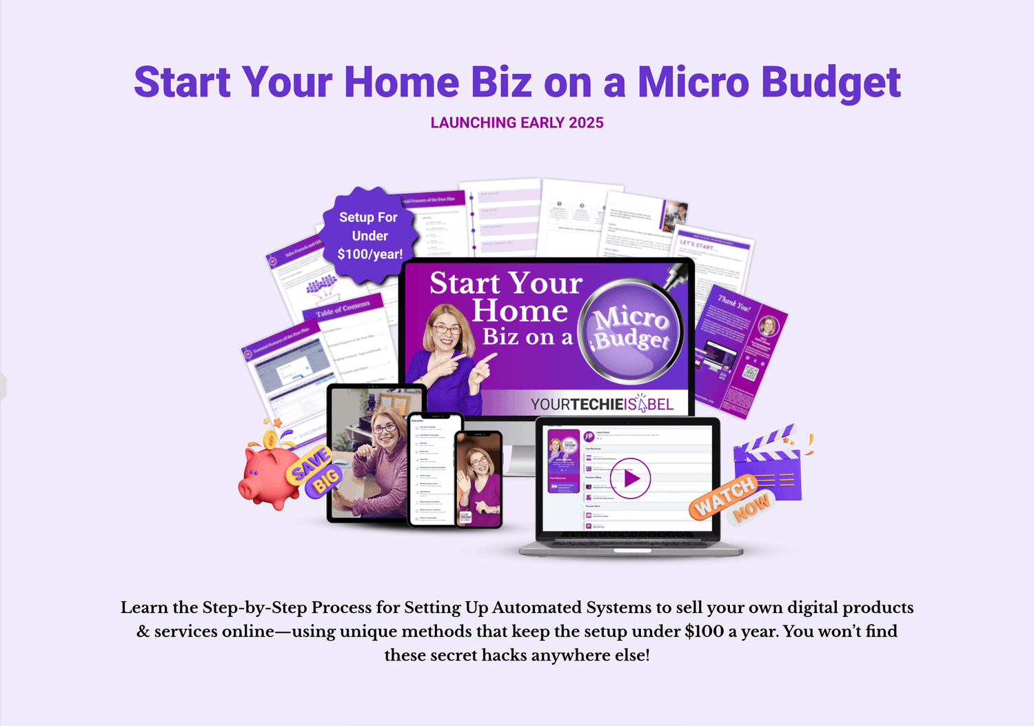 Start Your Home Biz on a Micro Budget - Waiting List