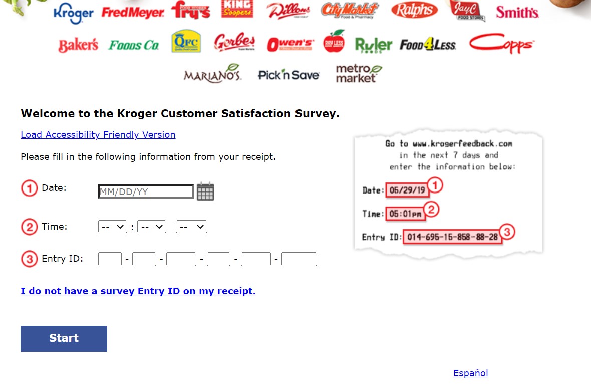 Krogerfeedback Survey: Take Official Survey @ www.krogerfeedback.com