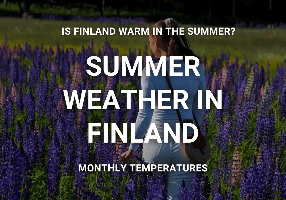 Finland summer temperature - June, July, August weather in Finland