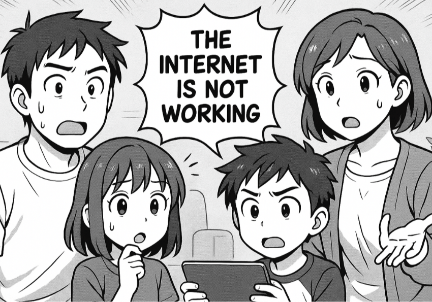 When the “Internet” Does Not Work!