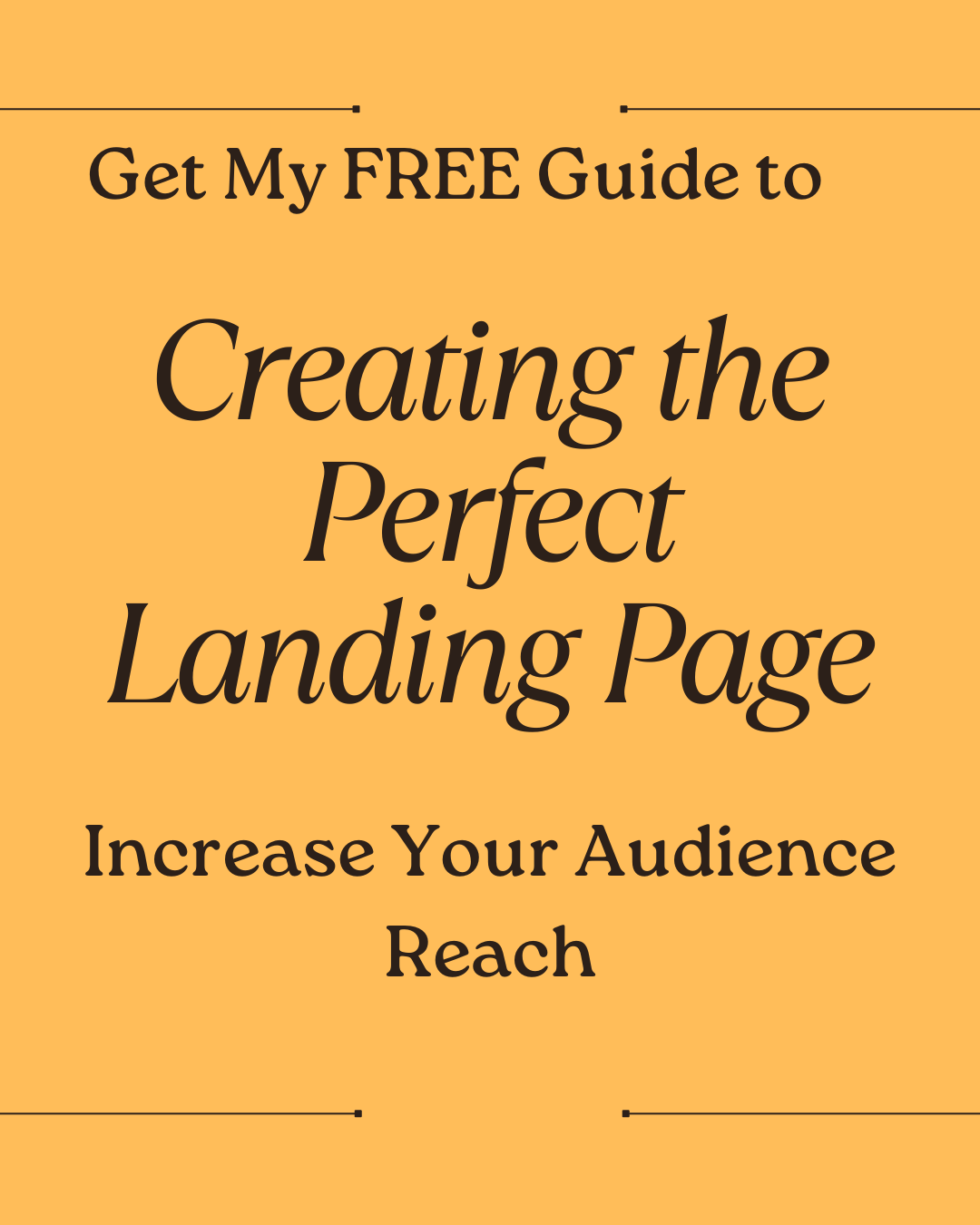Perfect Landing Page Opt In