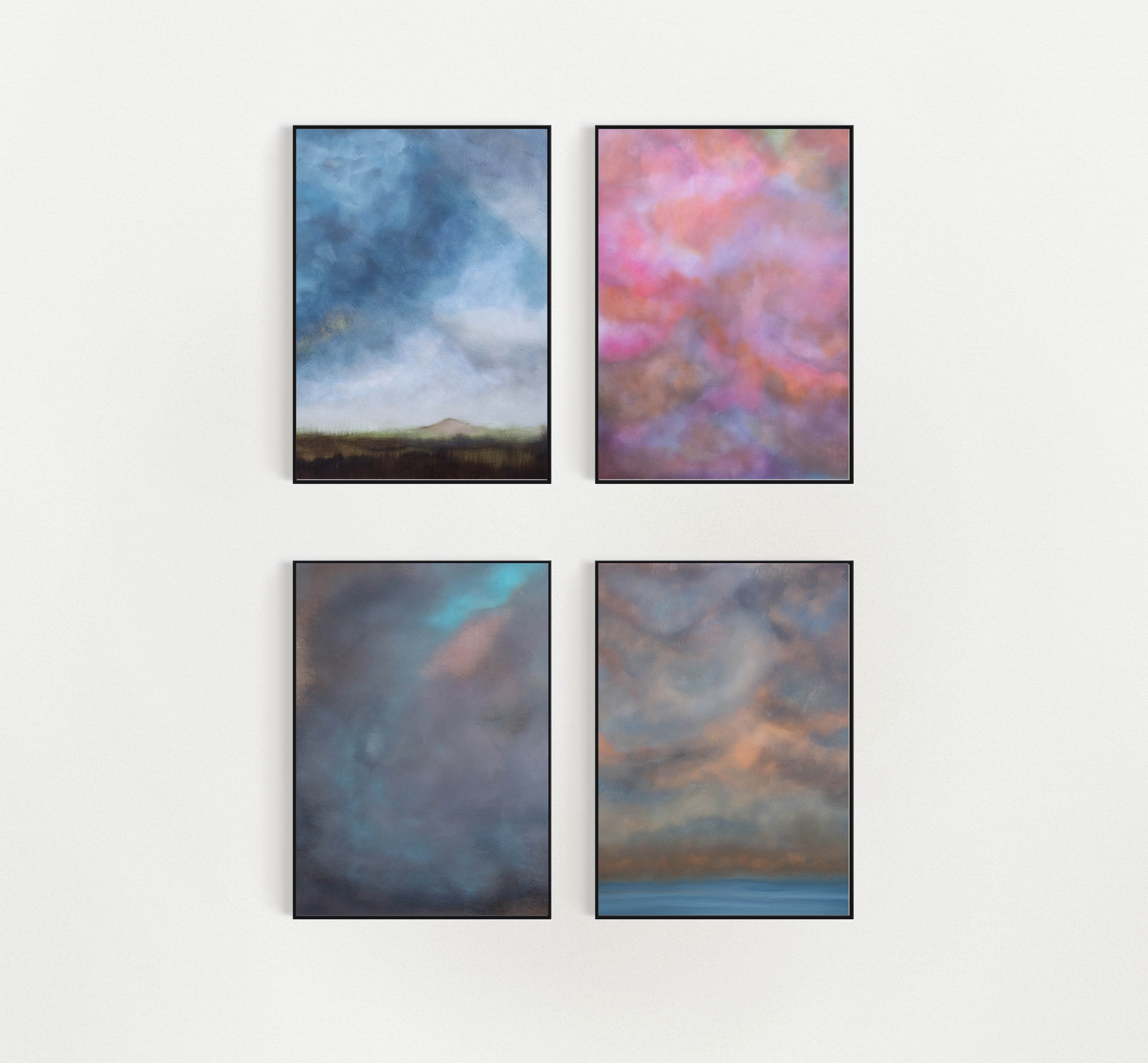 Abstract art CLOUDSCAPE print offer UK