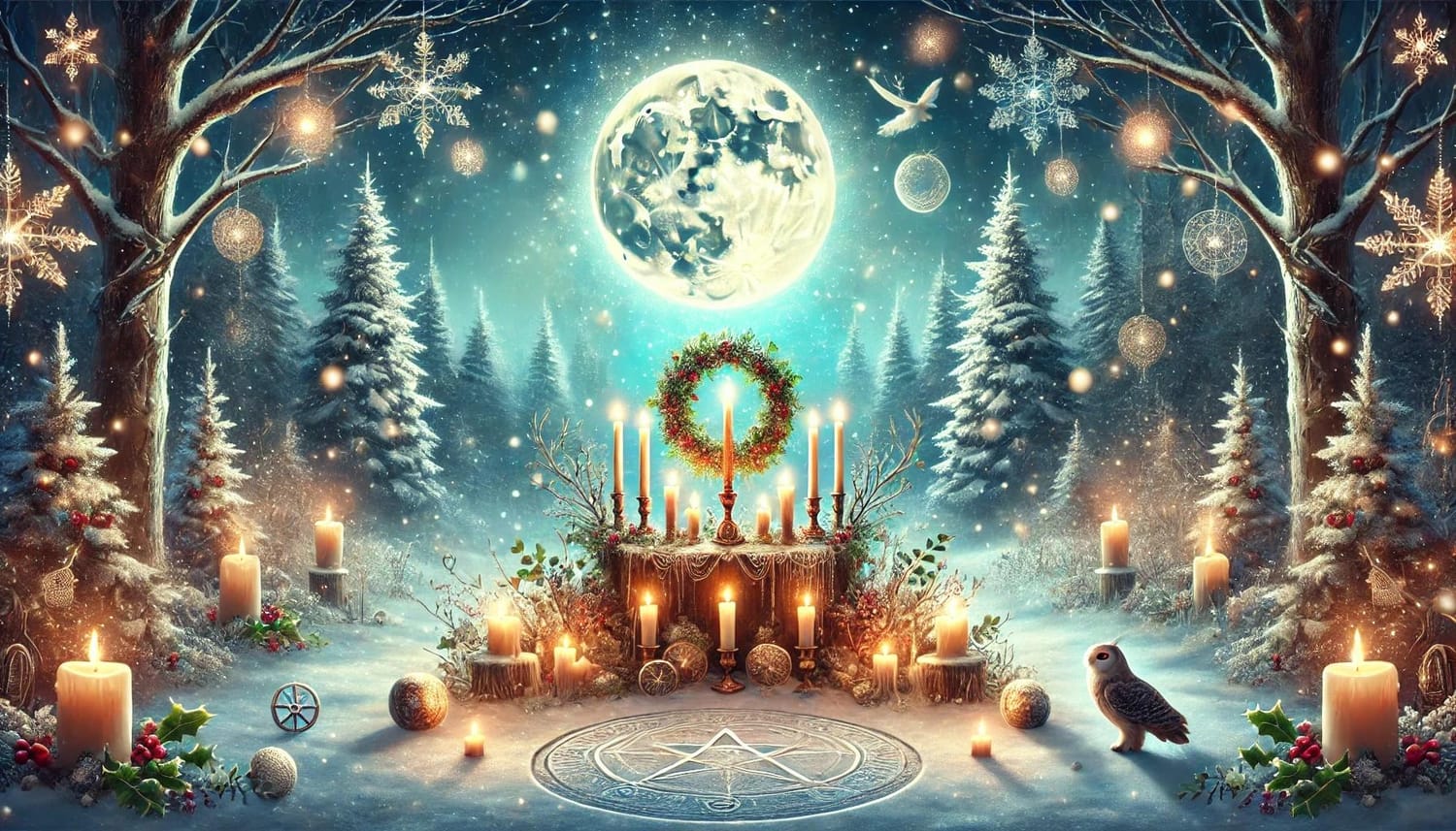 The Magick of Yule: A Wiccan Guide to the Winter Solstice