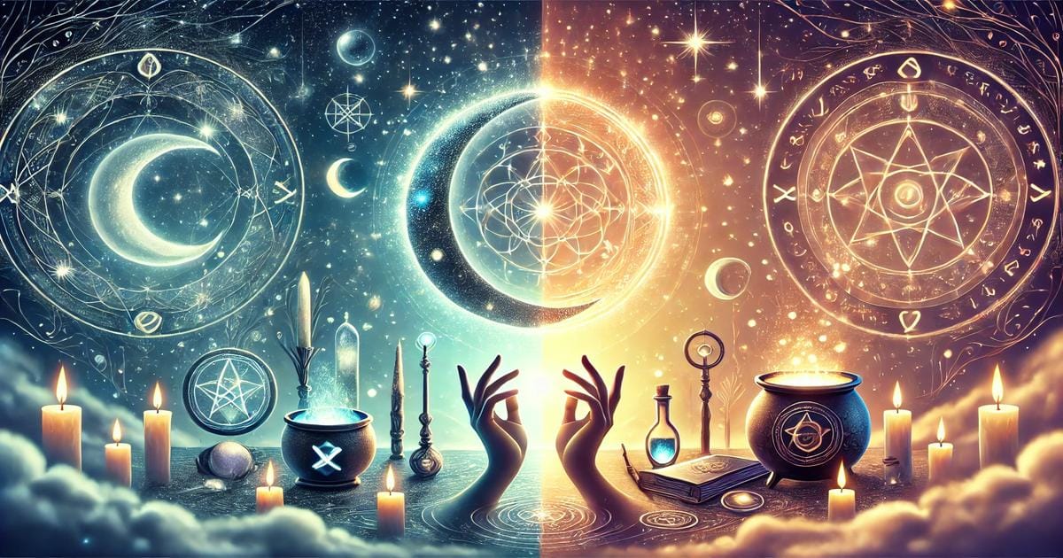Spirituality vs Magick: Harmonizing Divine Guidance with Practice