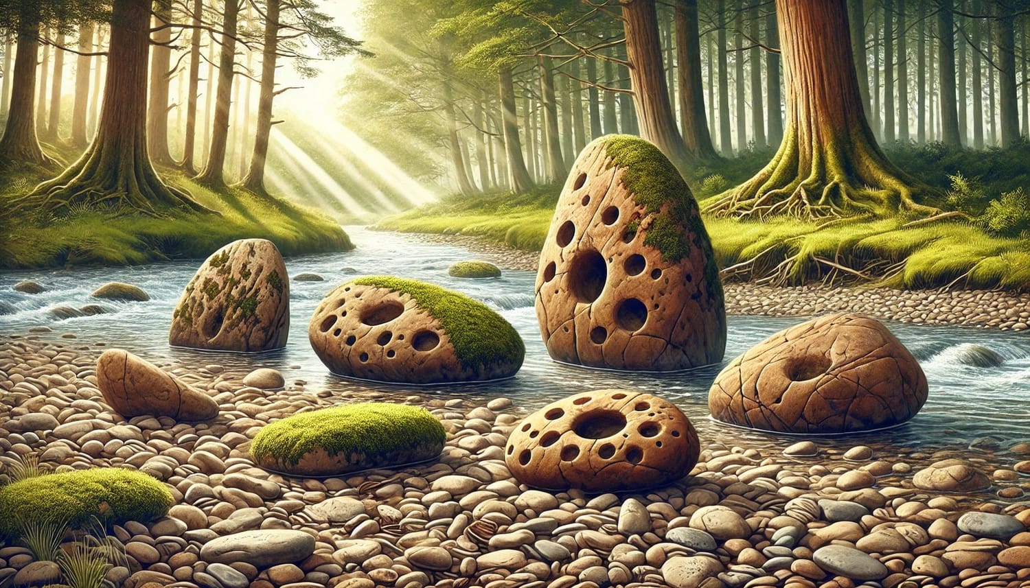 Exploring the Magick of Hag Stones: A Witch's Guide to Power and Protection