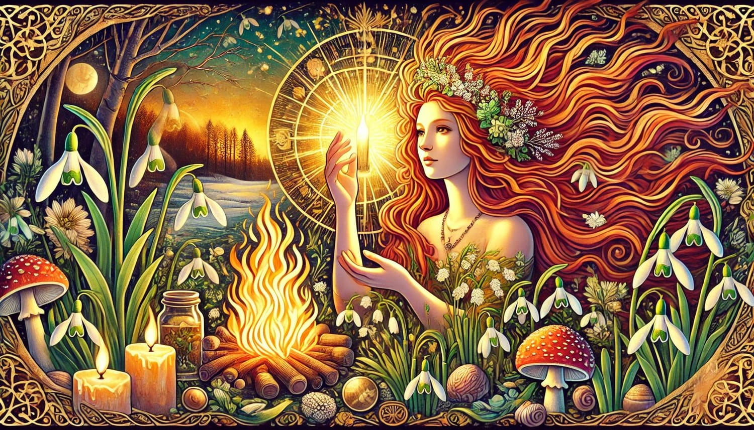 Ignite Your Inner Flame: Celebrate Imbolc with Brigid’s Blessings