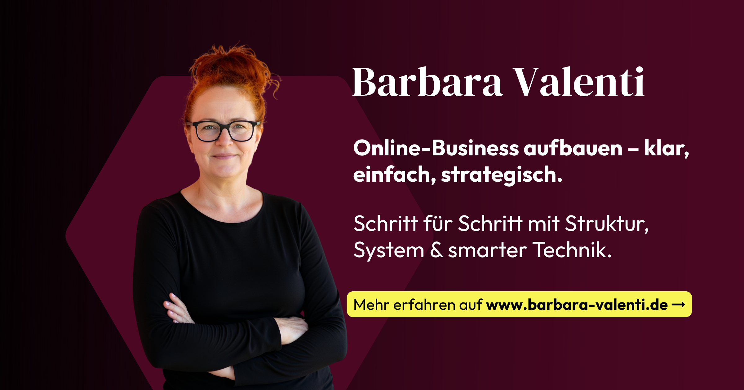 Online-Business aufbauen für Frauen | Barbara Valenti