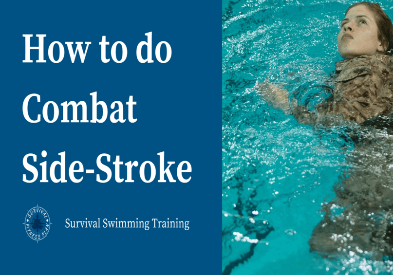 How to do the Combat Swimmer Stroke - Navy Seal Side Stroke