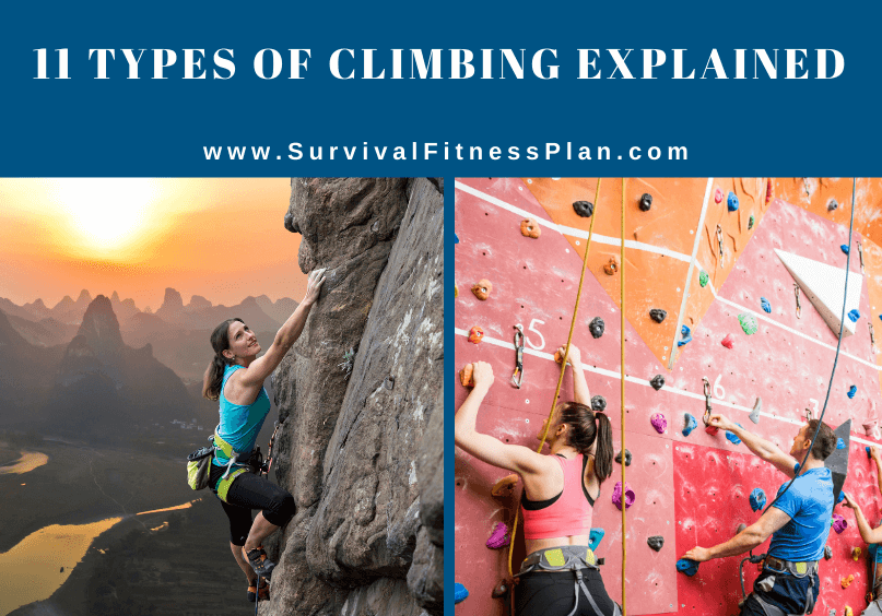 11 Types of Climbing Explained: Indoor and Outdoor