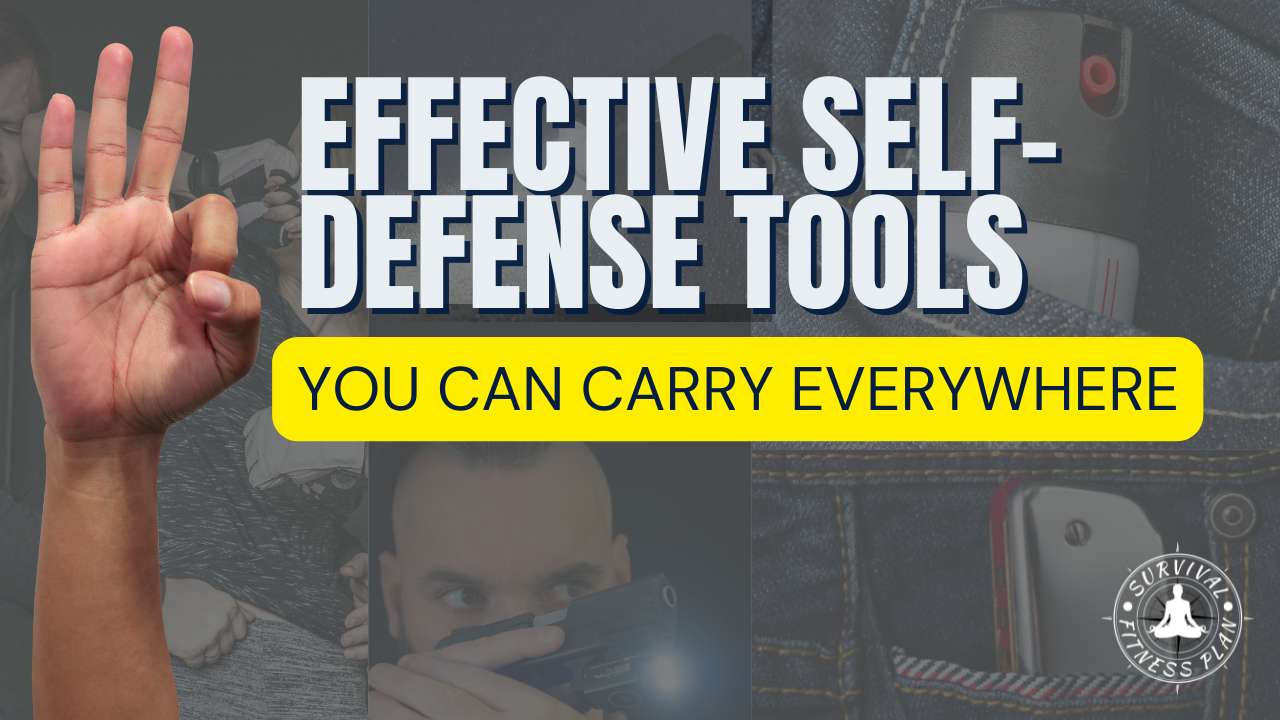 3 Effective Self-Defense Tools You Can Carry Everywhere