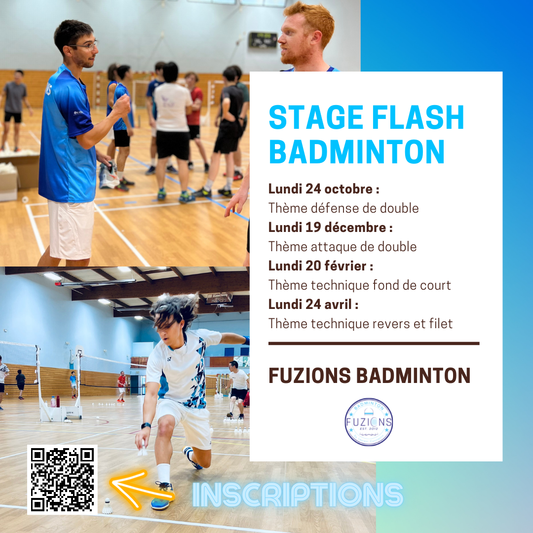 Page stage flash badminton