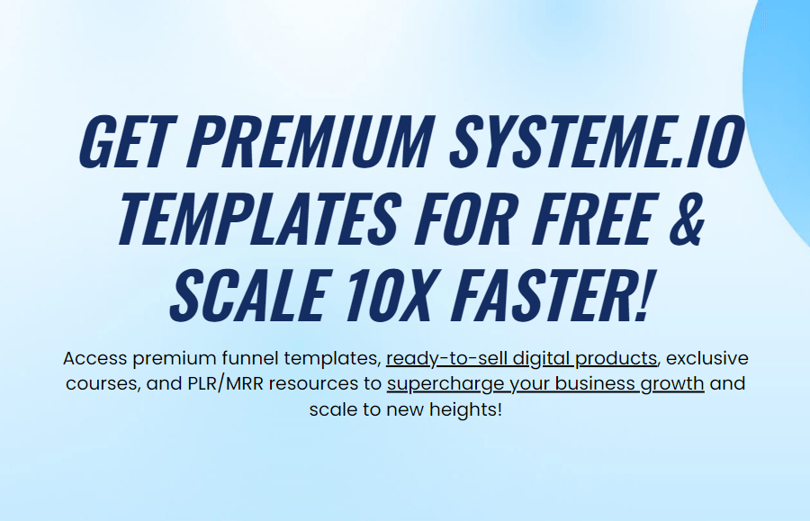 Download Free Systeme io Funnel Templates in 2025