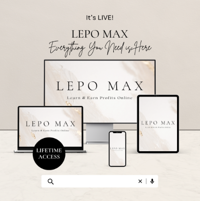 info to learn all the details of LEPO MAX- Digital marketing course ...