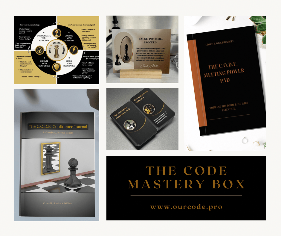 The C.O.D.E. Mastery Box | Leadership Tools for Black Women Ready to ...
