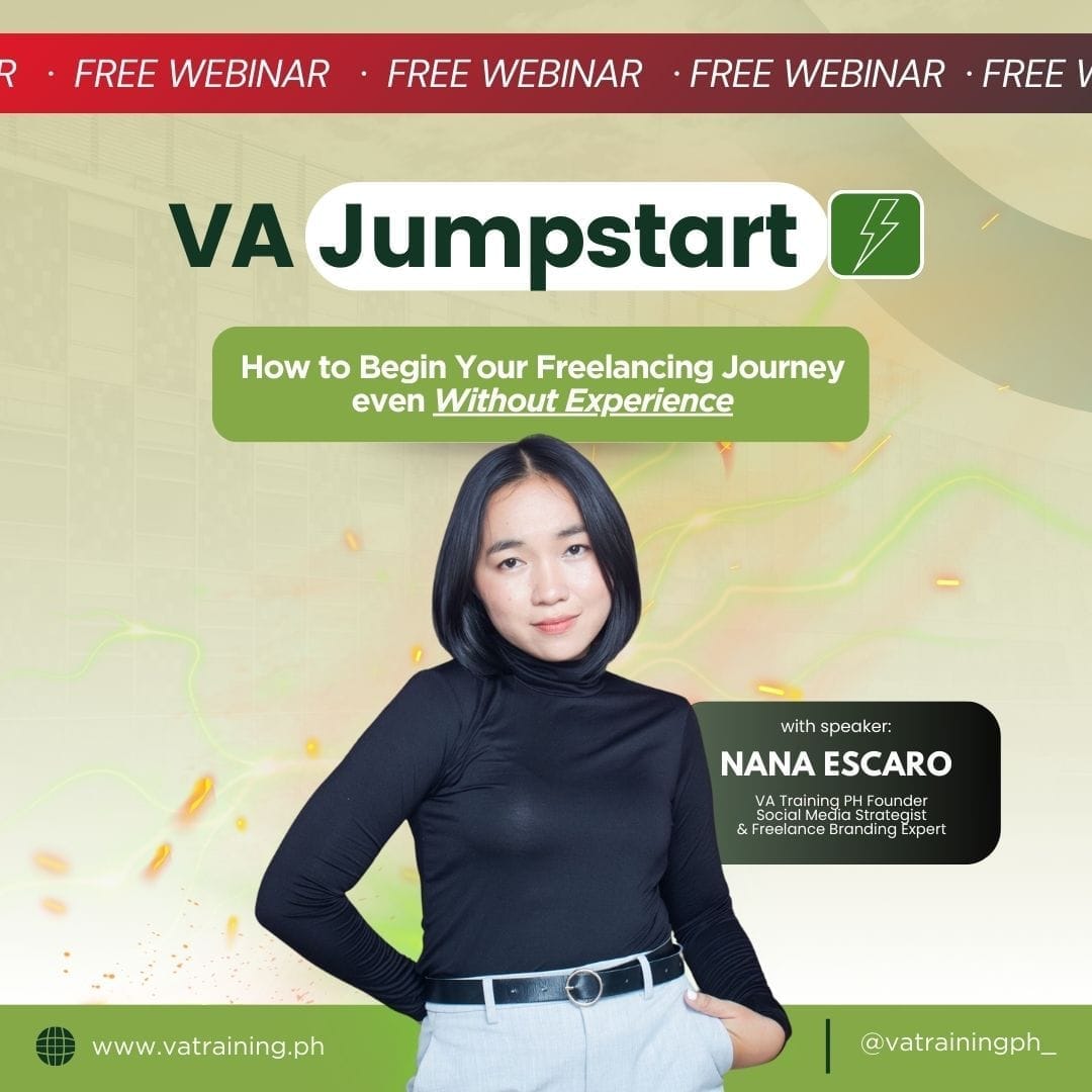 FREE Webinar: VA Jumpstart by VA Training PH