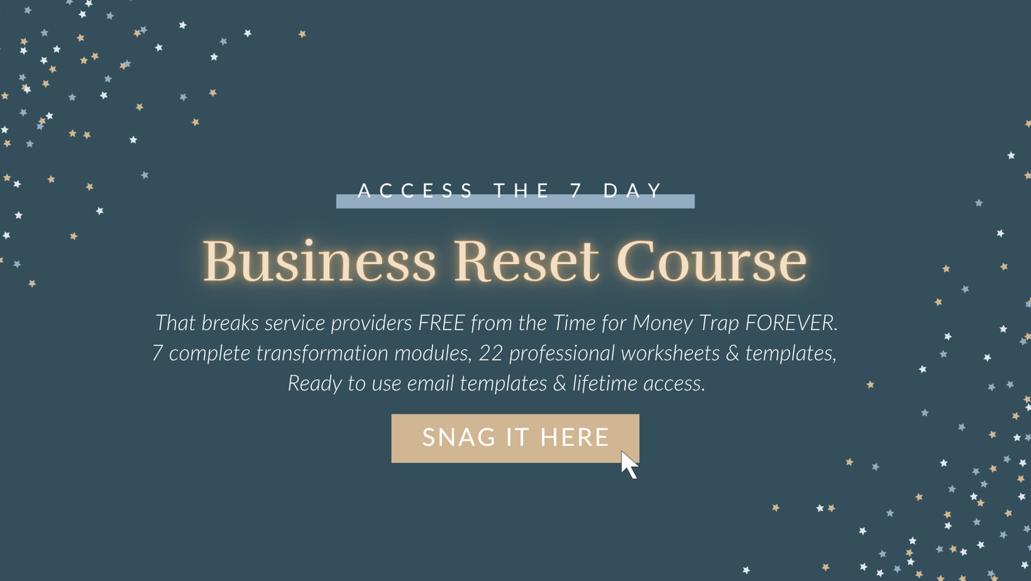 The 7 Day Business Reset Course