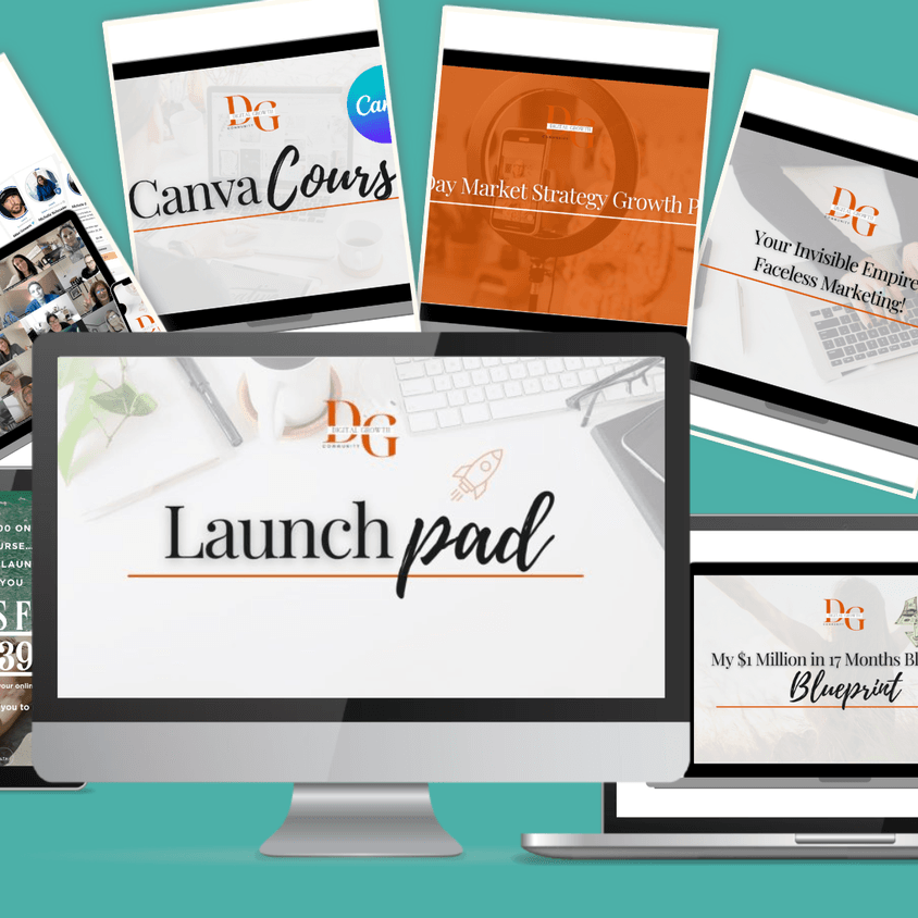 Launch Pad Program $100 + $39 Everything you need to start online income