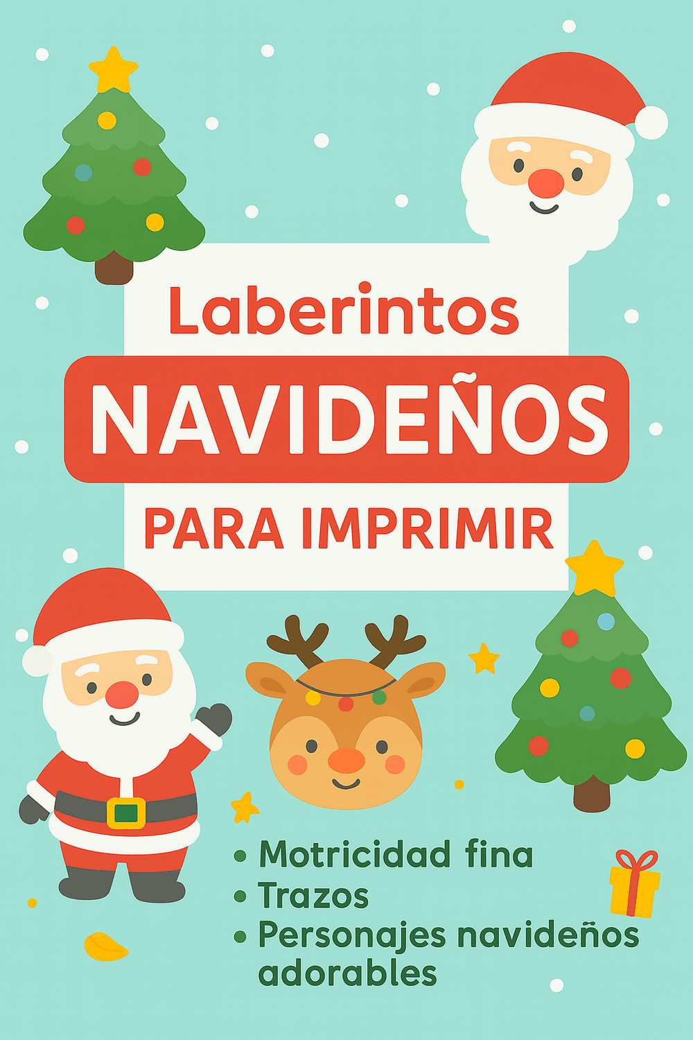 Fichas de Navidad busca y colorea para niños | Tarea Kids