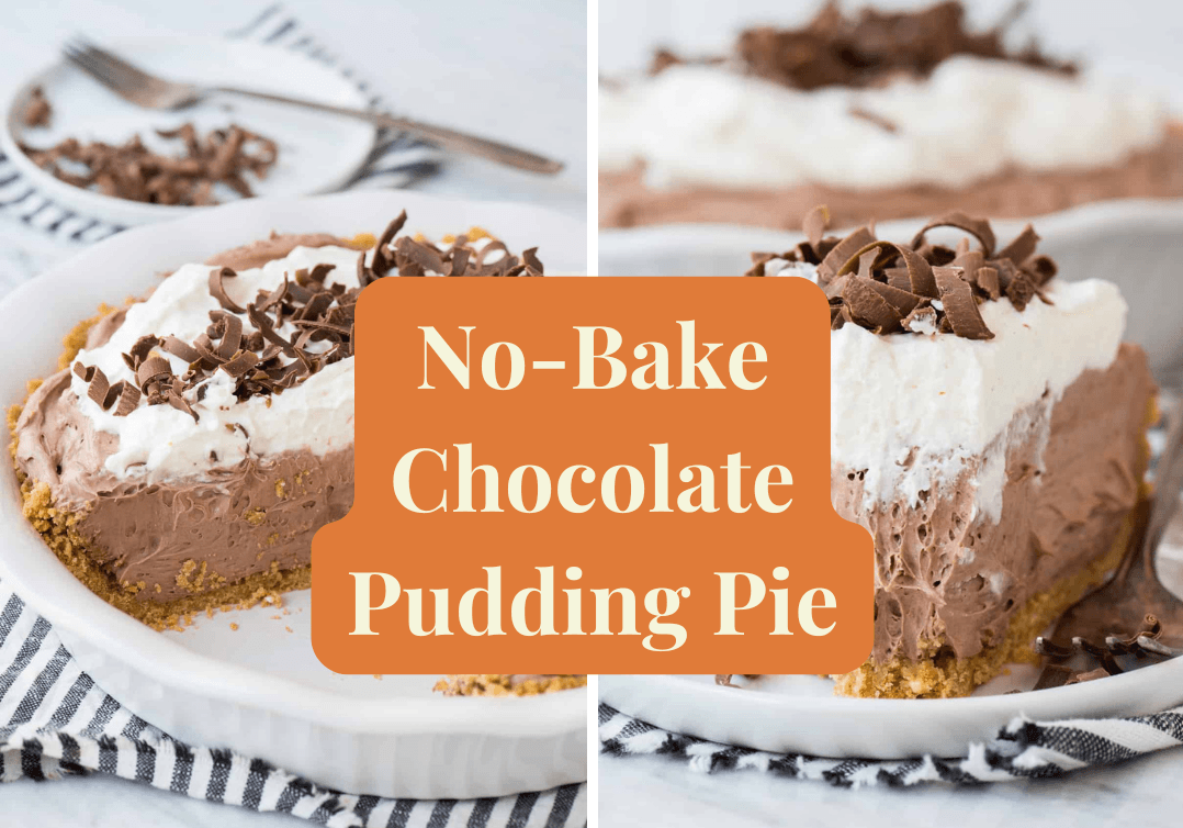 No-Bake Chocolate Pudding Pie