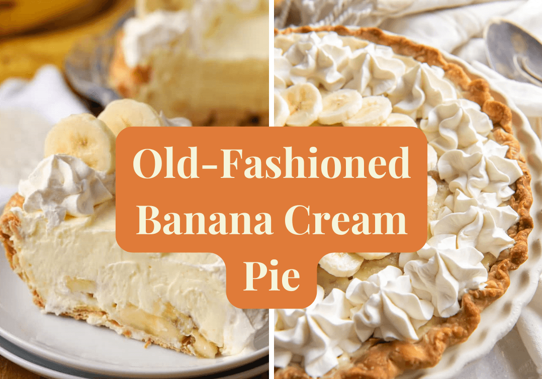 Old-Fashioned Banana Cream Pie Recipe