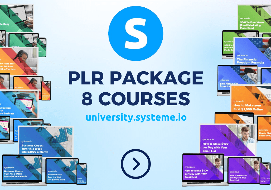 Launch a DFY Business in One Day with The Systeme.io PLR Package