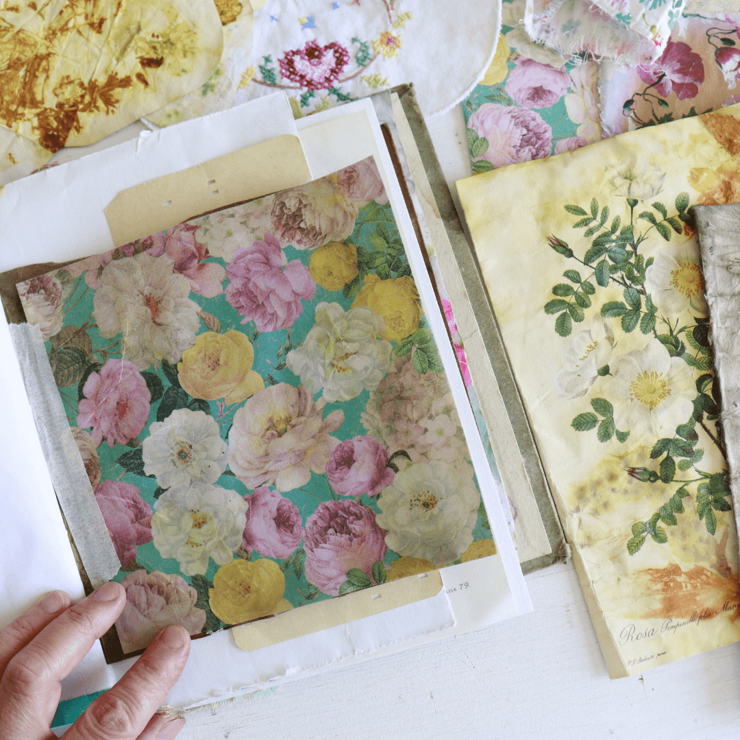 Free Flowers Art Journal Course