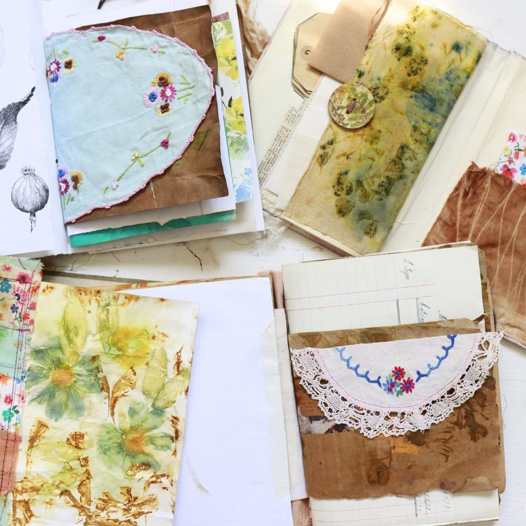 Free Flowers Art Journal Course