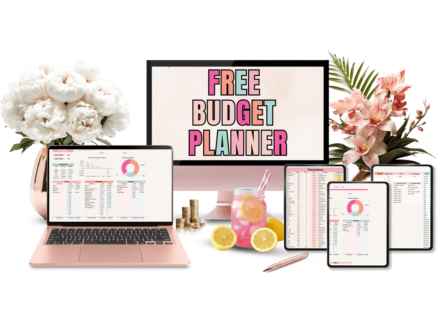 FREE Monthly Budget Planner for Busy Mums | All Good Planned