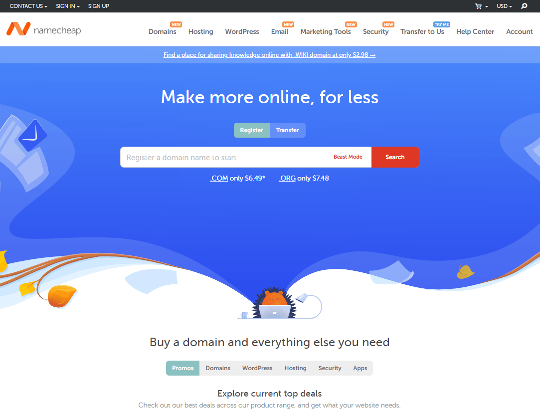 Namecheap: La Mejor Opción para Comprar Nombres de Dominio en 2024