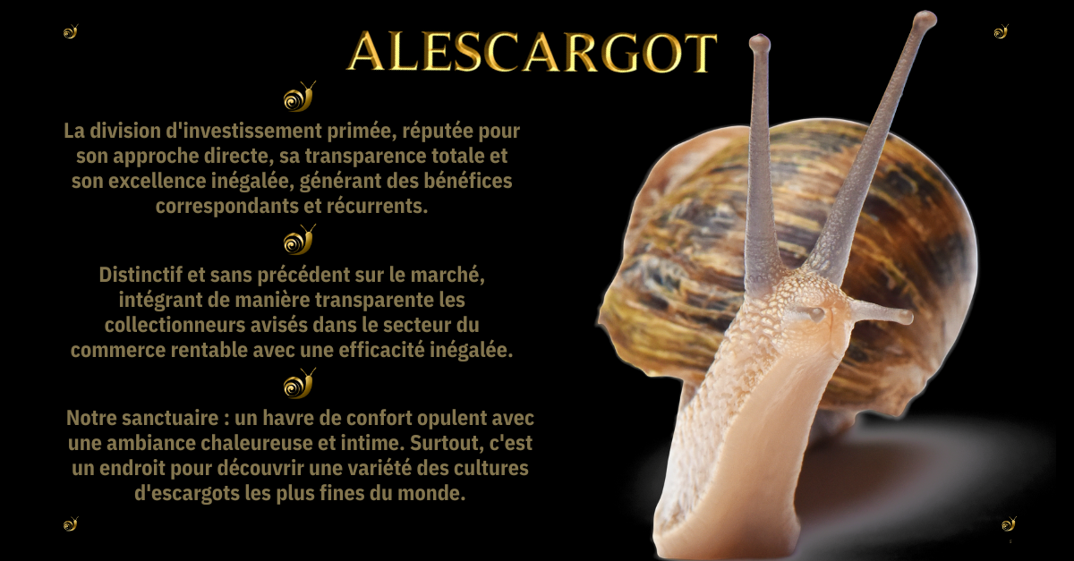 Accueil - Alescargot