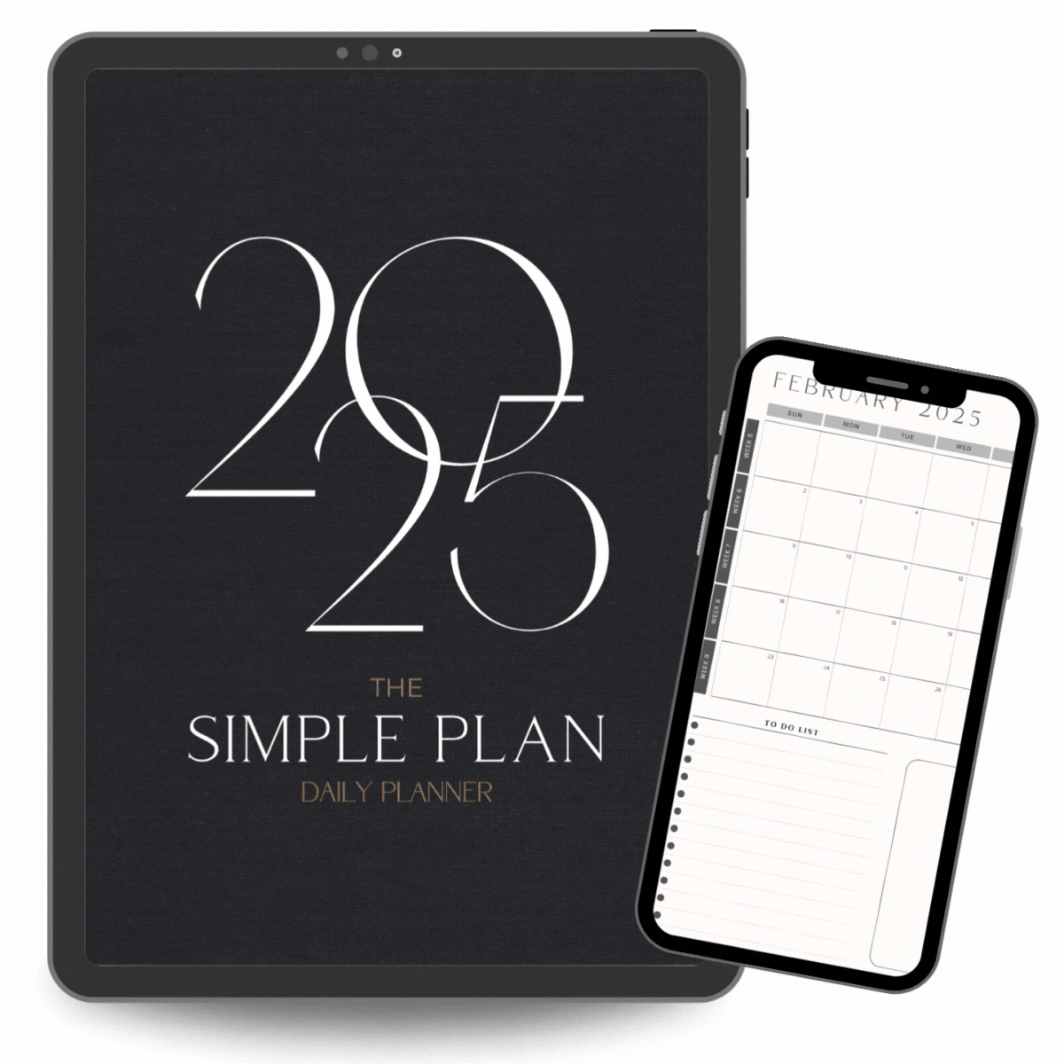 Free Digital Weekly Planner for iPad & GoodNotes | Simple Plan