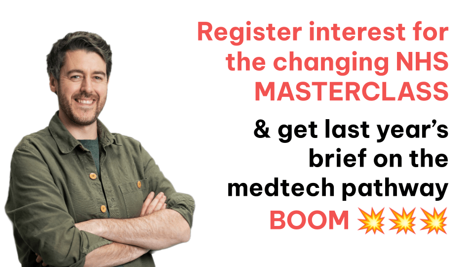 Register interest for the Changing NHS Masterclass