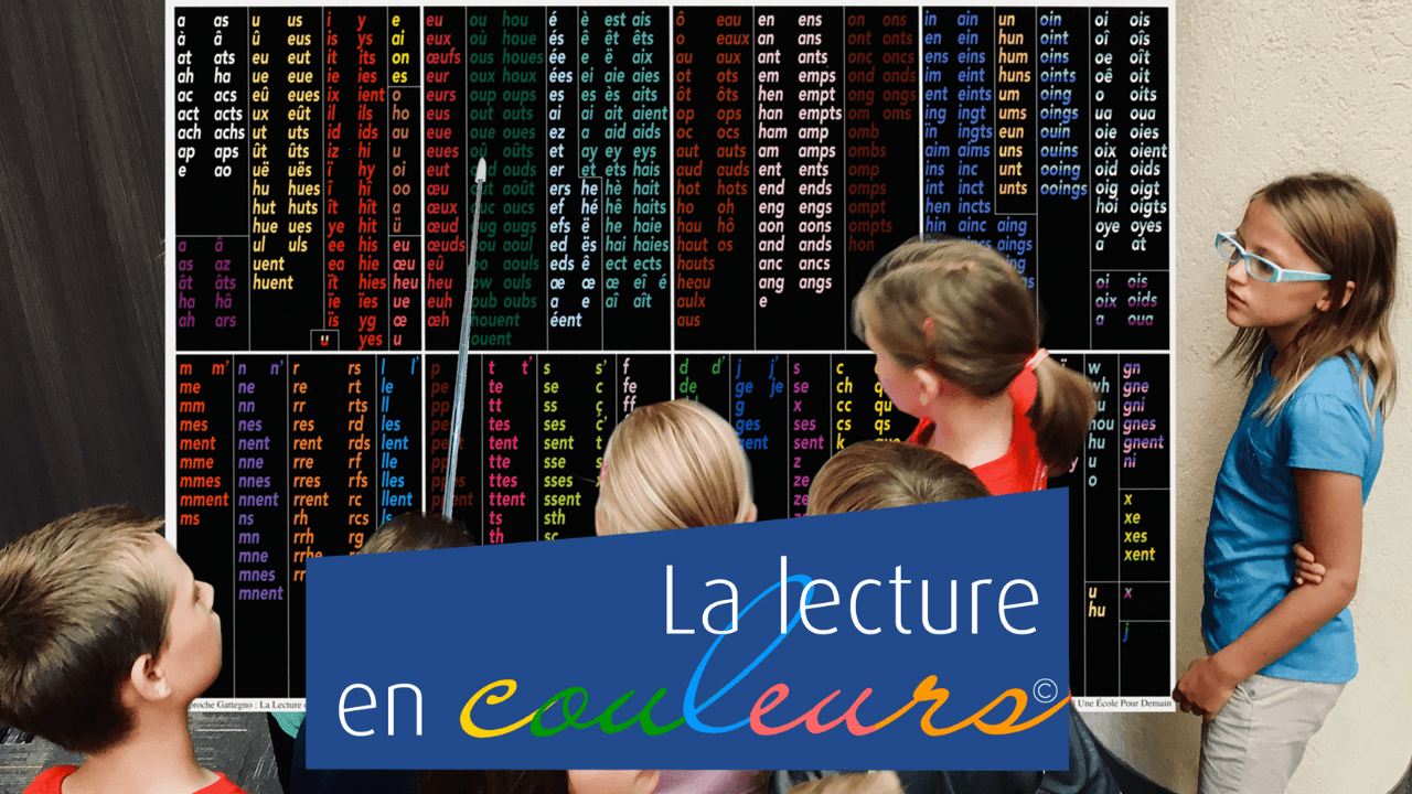 La Lecture en Couleurs© - Apprendre à lire et à écrire - Pédagogie Gattegno