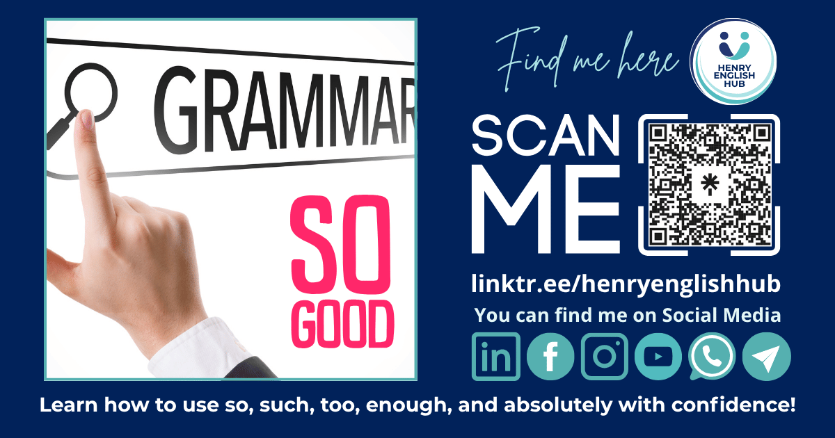 English Intensifiers: So, Such, Too, Enough + Strong Adjectives