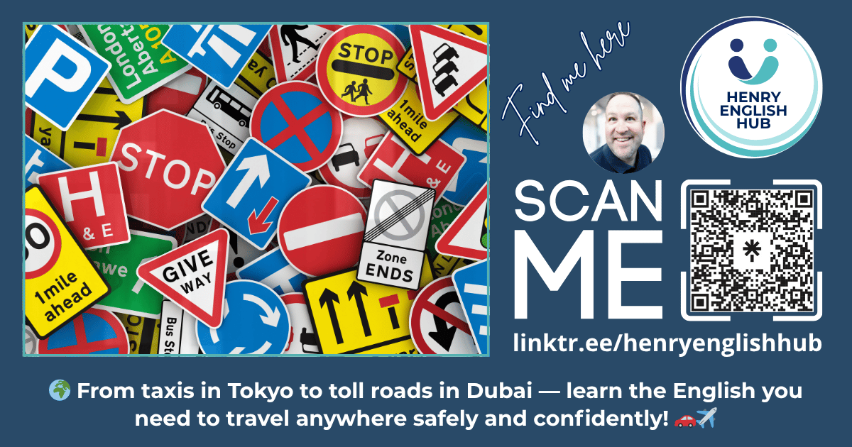 Traffic English for Global Travelers | Learn Road Signs, Rules ...